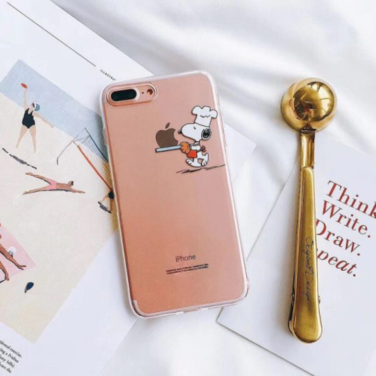 Snoopy Print iPhone Case – FinishifyStore