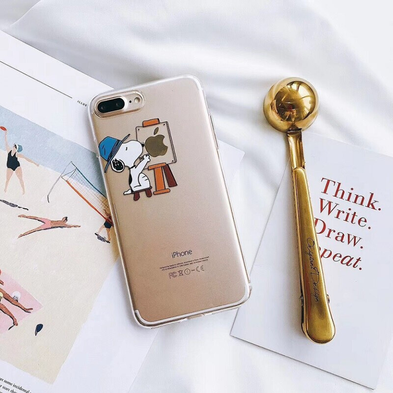 Snoopy Print iPhone Case – FinishifyStore