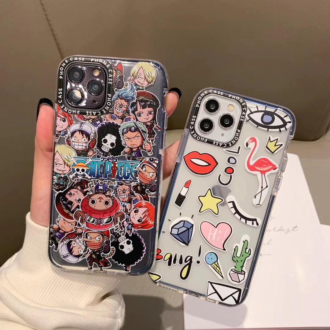 Cartoon Stickers IPhone Case FINISHIFY