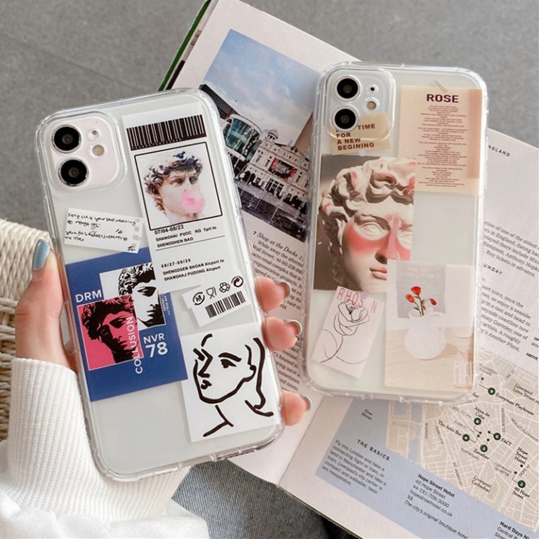 Louvre Stickers iPhone Case – FinishifyStore